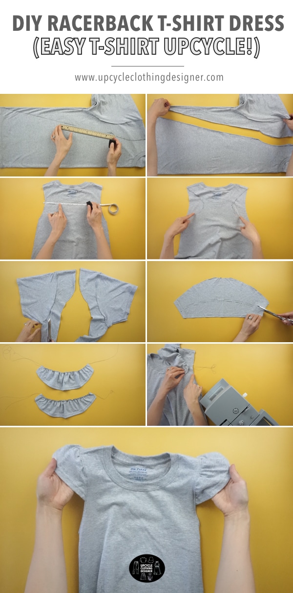 DIY Racerback T-shirt Dress – Fashion Wanderer
