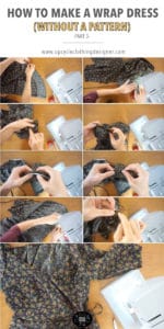 How To Make A Wrap Dress Without A Pattern (Reformation Inspired ...
