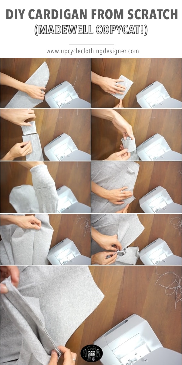 DIY Cardigan From Scratch – Fashion Wanderer