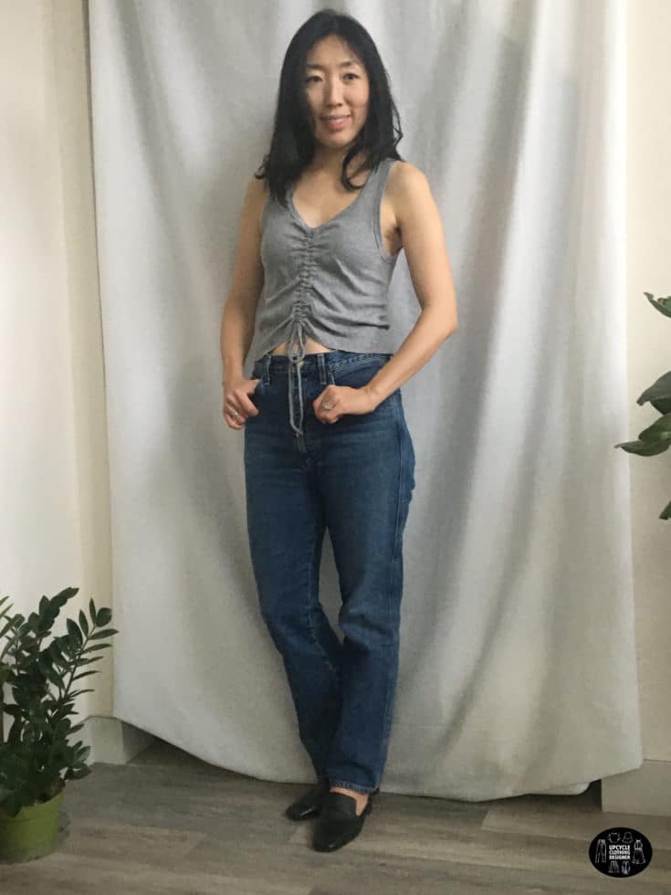 DIY Ruched Drawstring Tank Top – Fashion Wanderer