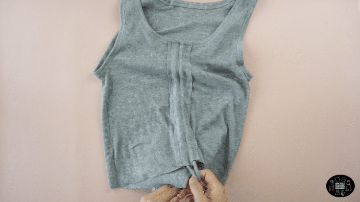 DIY Ruched Drawstring Tank Top – Fashion Wanderer