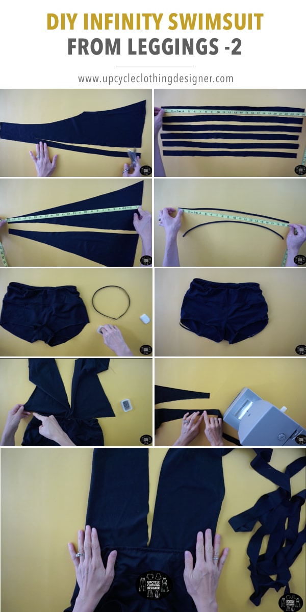 DIY Infinity Swimsuit From Leggings – Fashion Wanderer