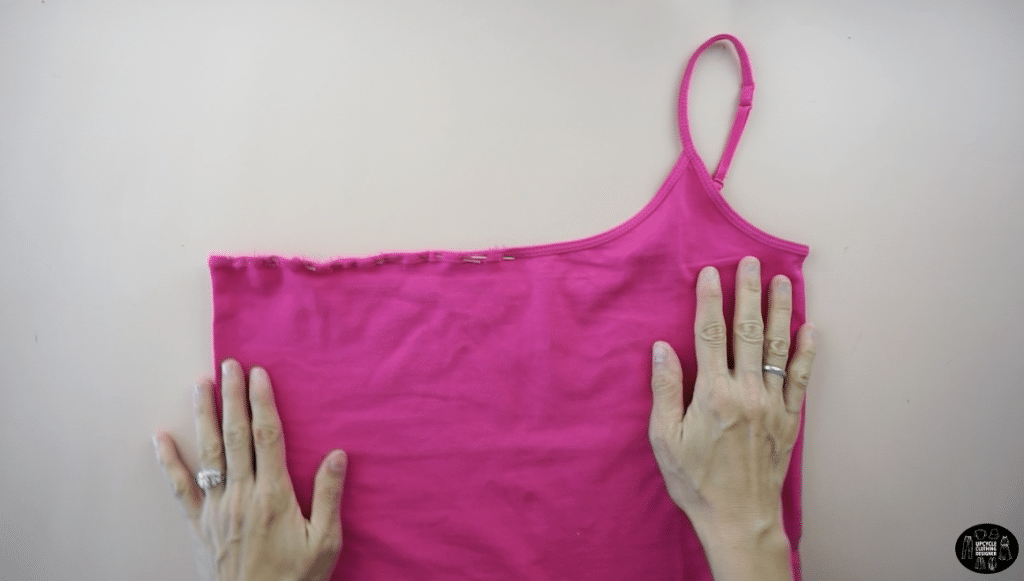 DIY One Shoulder Shirred Cami Top – Fashion Wanderer