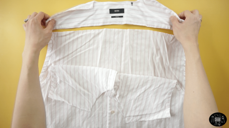 Off The Shoulder Top From Men’s Shirt – Fashion Wanderer