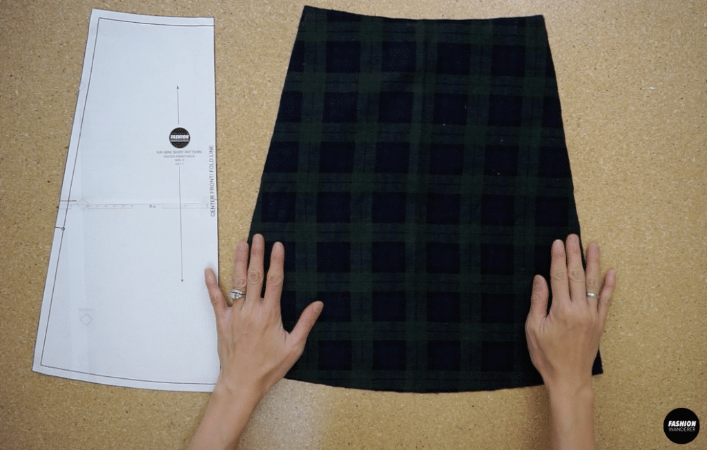 Kai Notched Mini Skirt Tutorial With Sewing Pattern – Fashion Wanderer