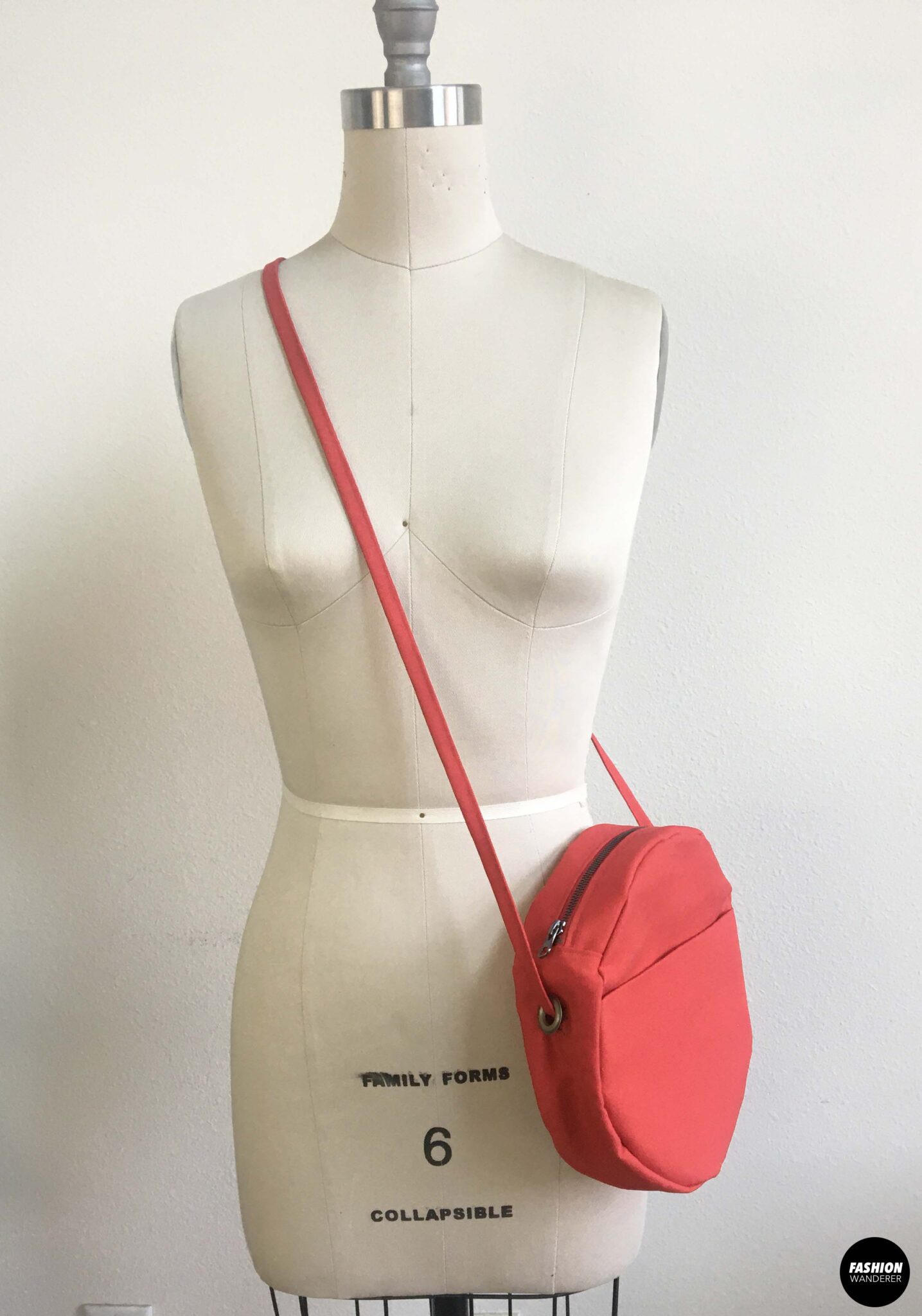 Luna Circle Purse Tutorial With Sewing Pattern – Fashion Wanderer