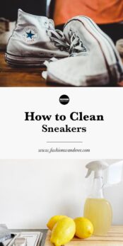 How To Clean Sneakers – Fashion Wanderer