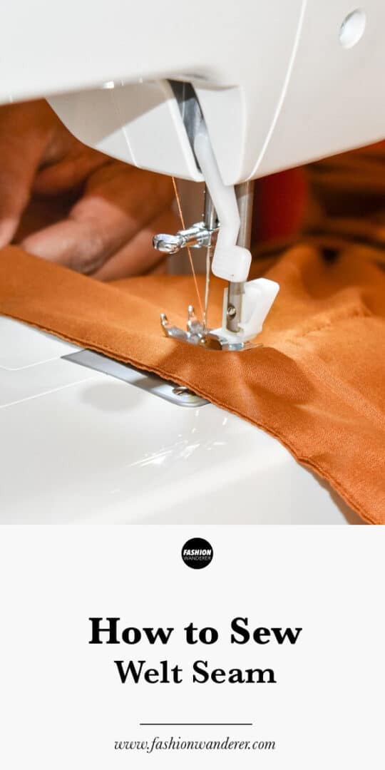 How To Sew Welt Seam – Fashion Wanderer