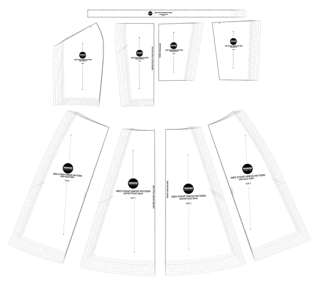 Ines Dress Tutorial | DIY Tie Shoulder Strap Mini Dress – Fashion Wanderer