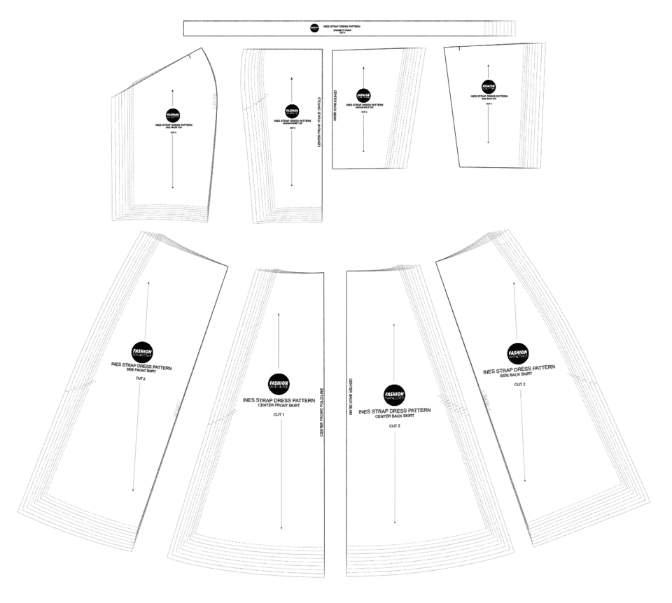 Ines Dress Tutorial | DIY Tie Shoulder Strap Mini Dress – Fashion Wanderer