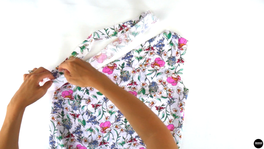 Abelia Top Tutorial | DIY One Shoulder Sleeve Blouse Sewing Pattern – Fashion Wanderer