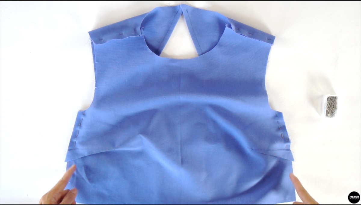 Ellery Dress Tutorial | DIY Puff Sleeve Open Back Midi Dress – Fashion Wanderer