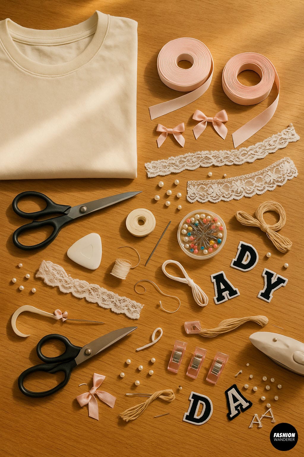 DIY Coquette T-Shirts: Bows, Lace, and Soft Girl Vibes (Step-by-Step ...