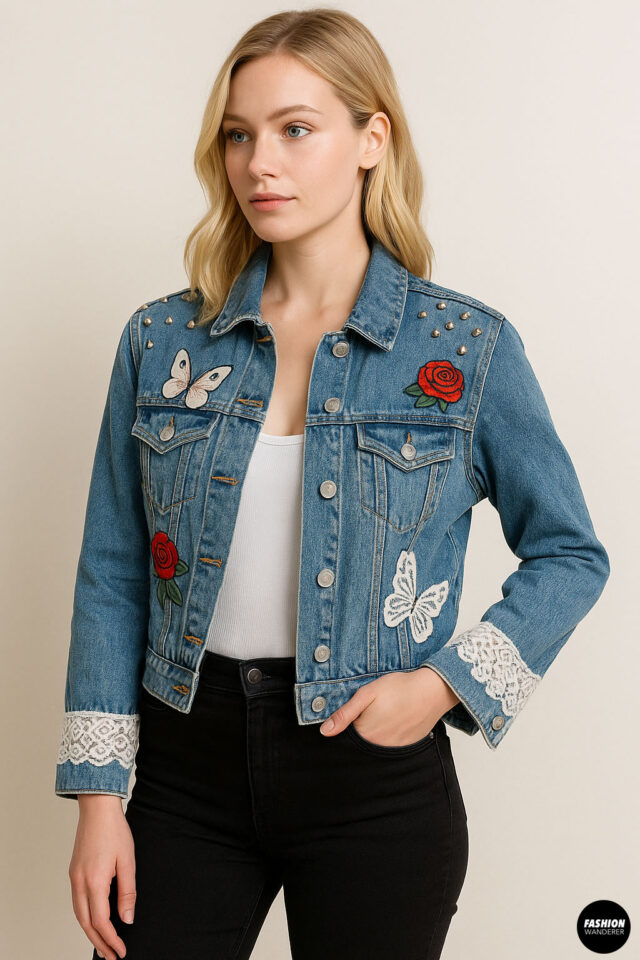 How to Embellish a Denim Jacket: Easy DIY Ideas to Transform Your Look ...