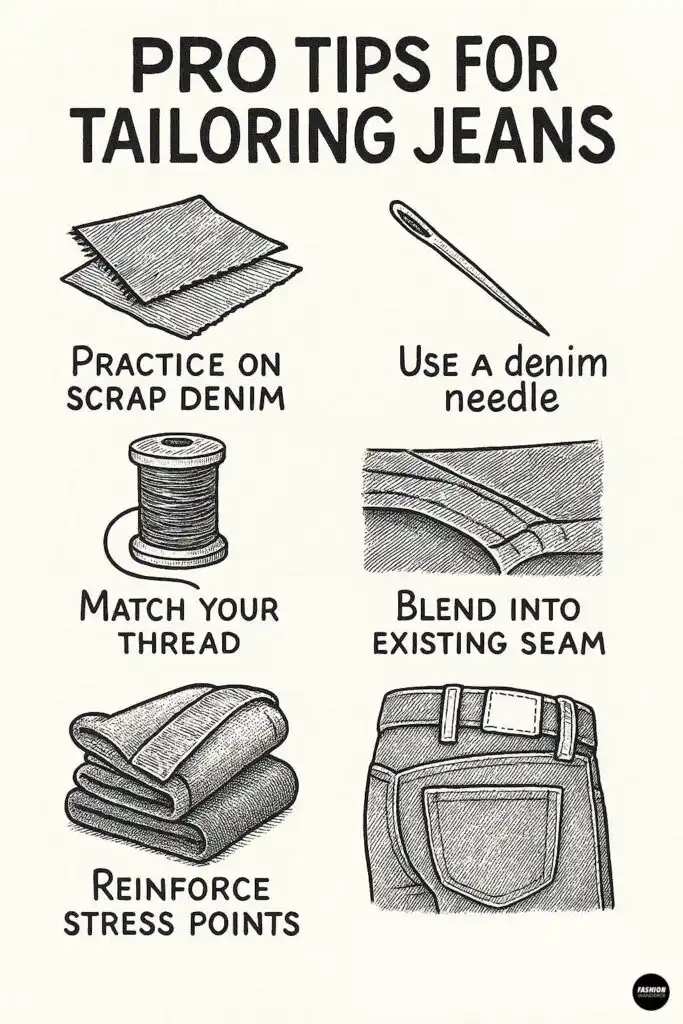 How to Tailor Jeans: A Step-by-Step DIY Guide – Fashion Wanderer