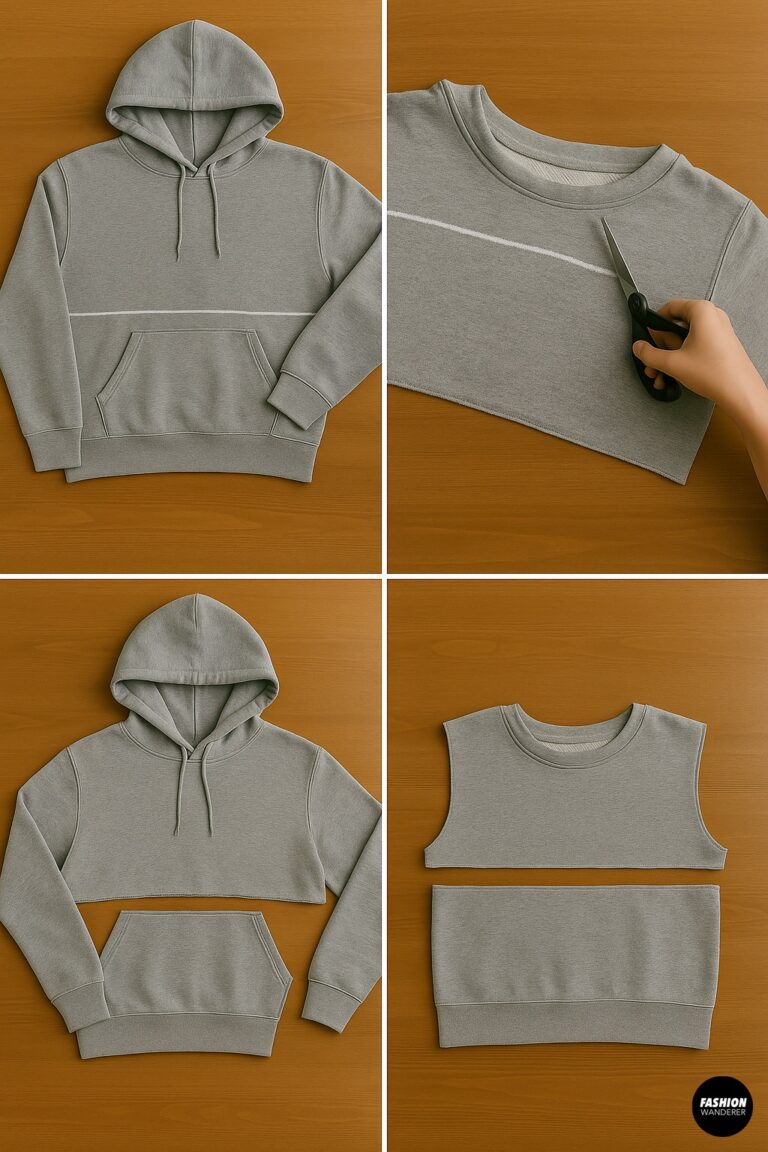 Turn Your Hoodie into a Two-Piece Matching Set: A Step-Step DIY ...