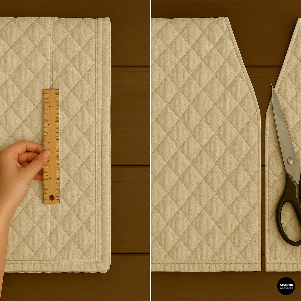 How to Turn a Blanket into a Wrap Coat – No Pattern Needed (DIY Sewing ...