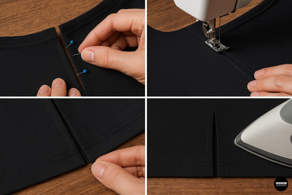 How to Make Slit Sleeves from a Basic Long Sleeve Tee – Fashion Wanderer