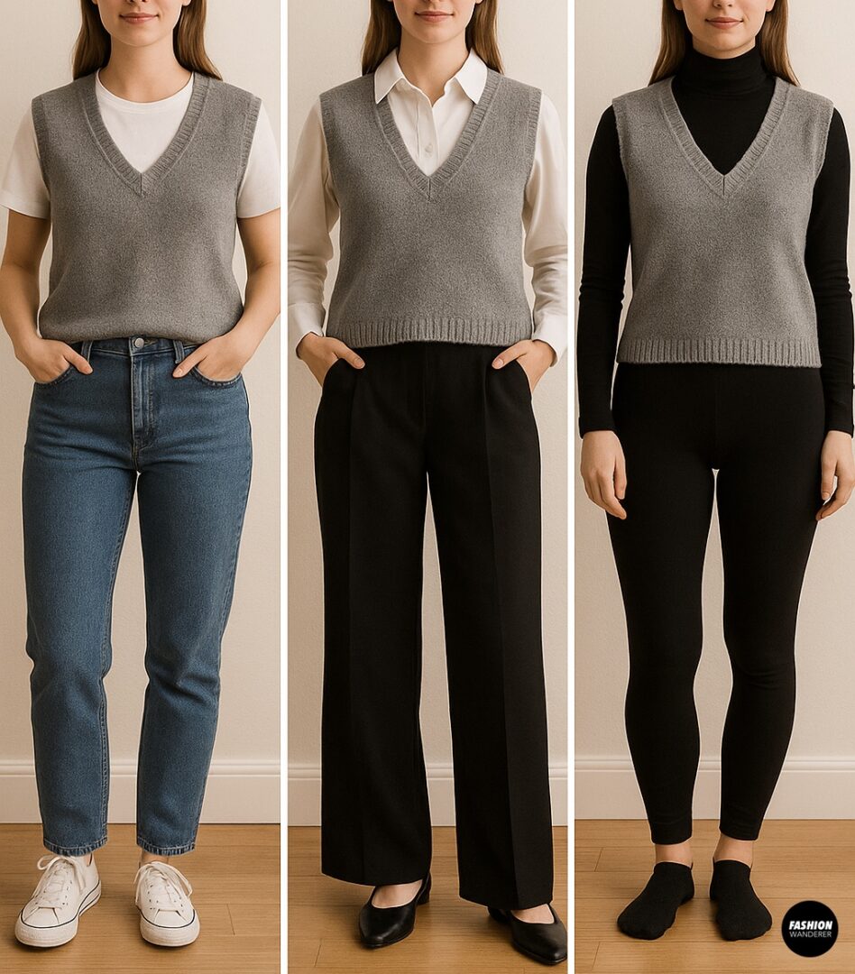 I Chopped Up a Sweater and Accidentally Invented the Cutest Vest – ️ ...