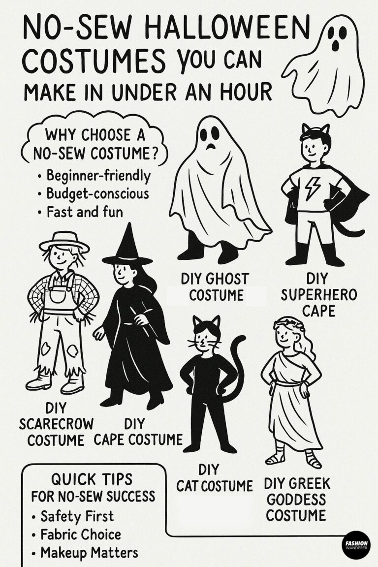 No-Sew Halloween Costumes You Can Make in Under an Hour – Fashion Wanderer