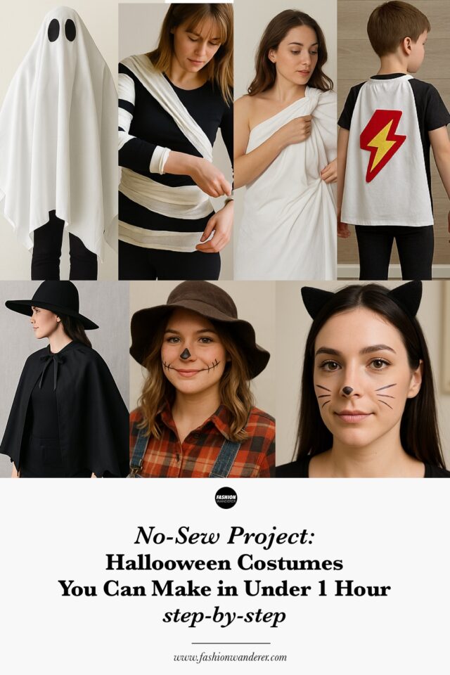 No-Sew Halloween Costumes You Can Make in Under an Hour – Fashion Wanderer
